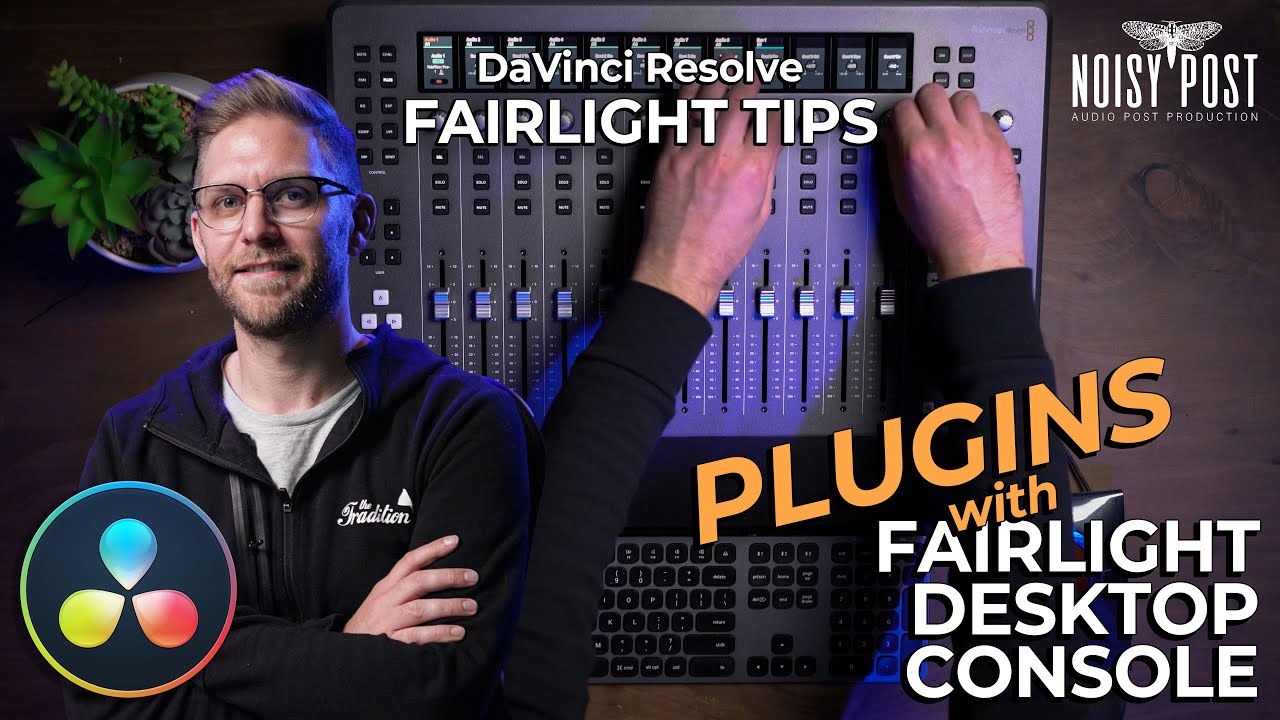 Blackmagic Design's Fairlight Desktop Console | PLUGIN CONTROL IN ...