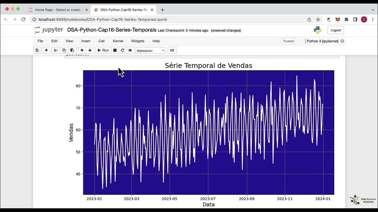 Sistema Gerenciador De Séries Temporais - RETOEDU