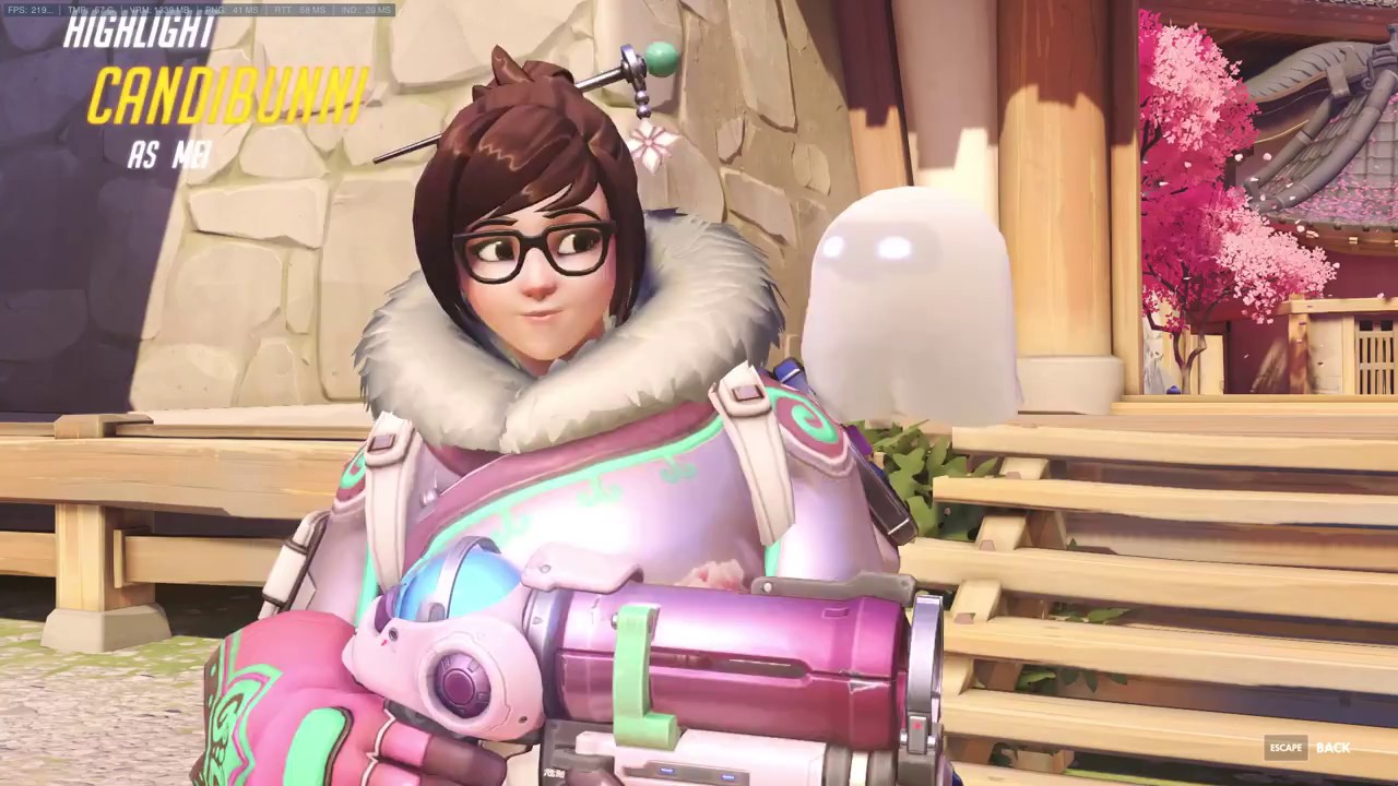 [Overwatch] Highlight - Mei Triple Kill - YouTube