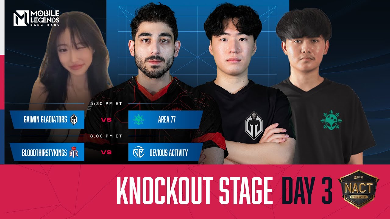 Playoffs Day 3 | 2024 NACT Spring Season | Mobile Legends: Bang Bang ...