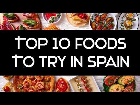 Taste of España: Top 10 Spanish Foods You Need to Try" ‼️ - YouTube