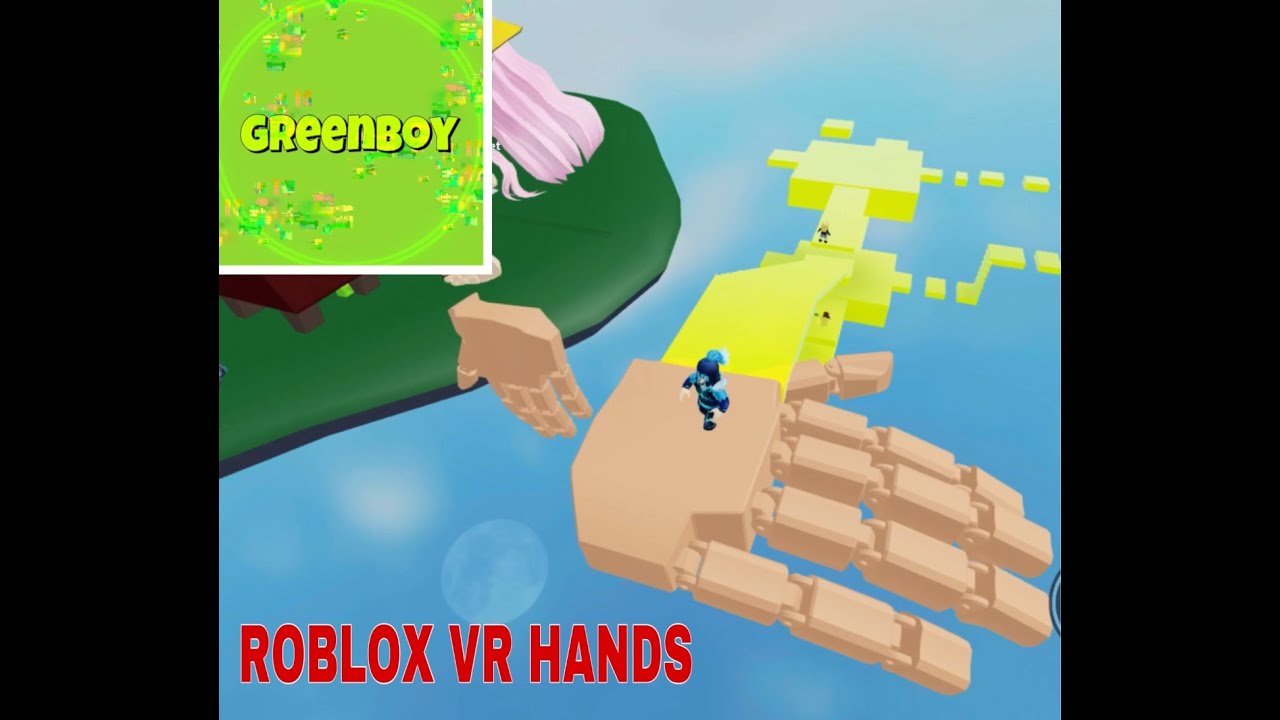 VR player ACTUALLY HELPING in ROBLOX VR HANDS’ OBBY! So COOL!!! - YouTube