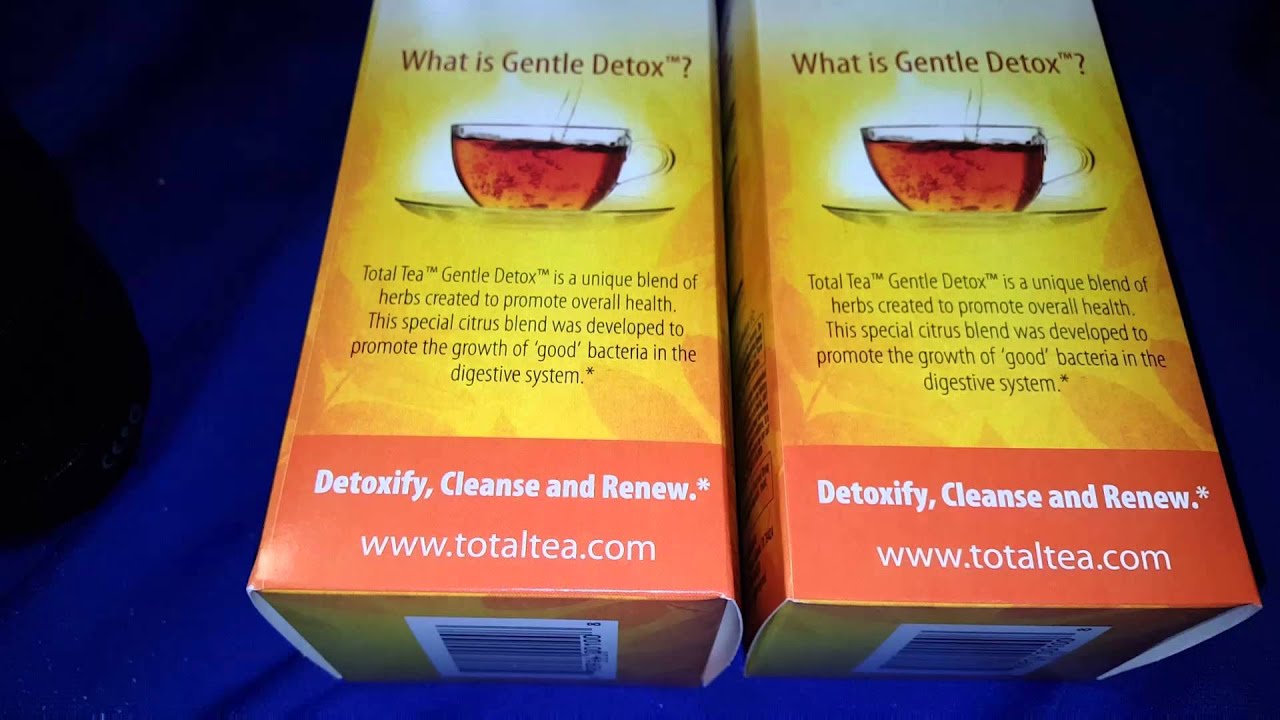 Total Tea Gentle Detox - YouTube