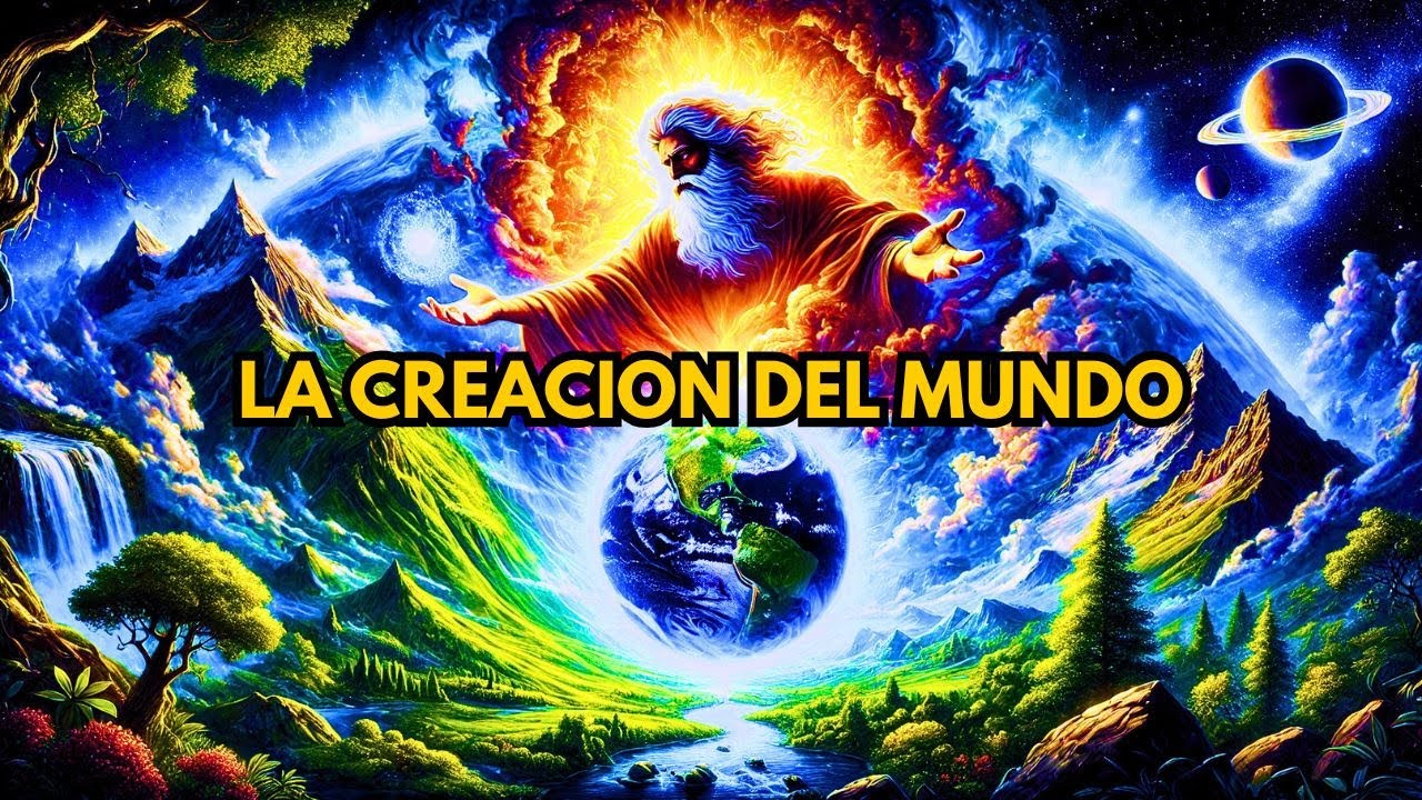 Así Creó Dios el Mundo: El Impactante Relato de la Creación Divina ...