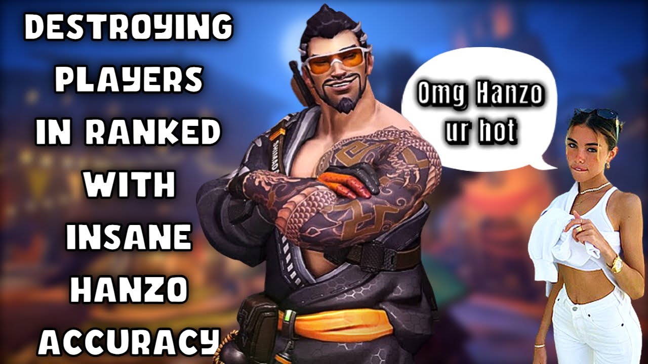 E-GIRL IN OVERWATCH GETS EXTREMELY IMPRESSED BY MY HANZO IN RANKED ...