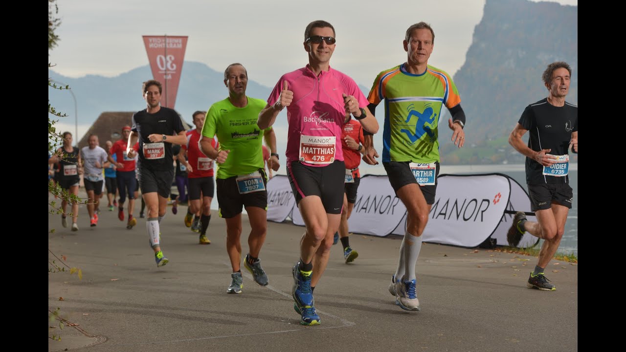 Swiss City Marathon Lucerne 2015 - YouTube