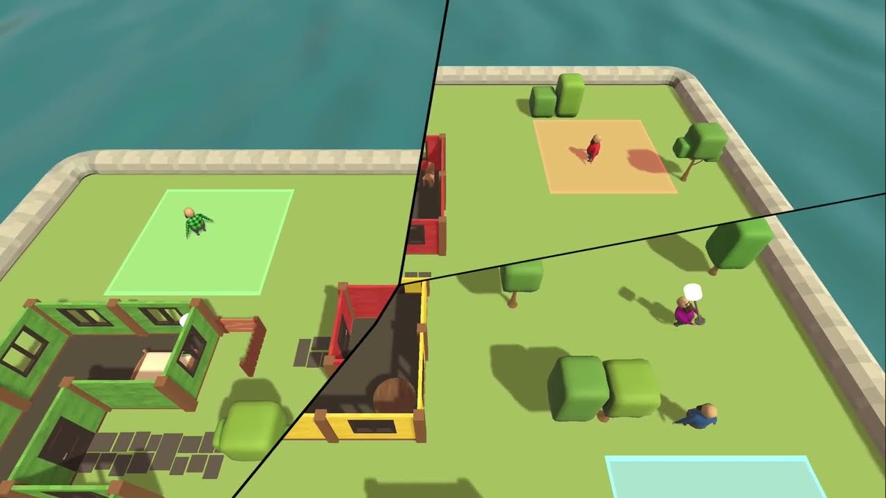 Adaptive Split Screen - I Borrow - YouTube