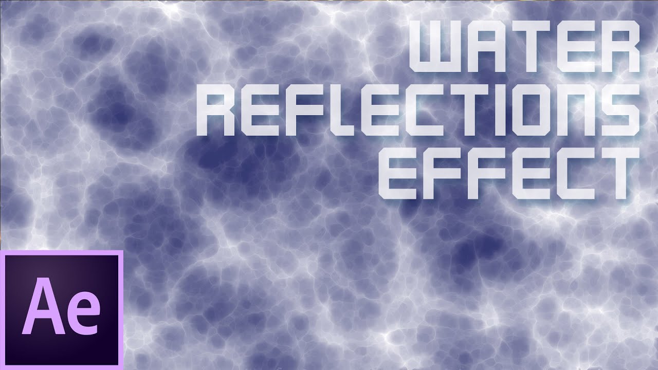 After Effects Looped Water Reflections Tutorial - YouTube