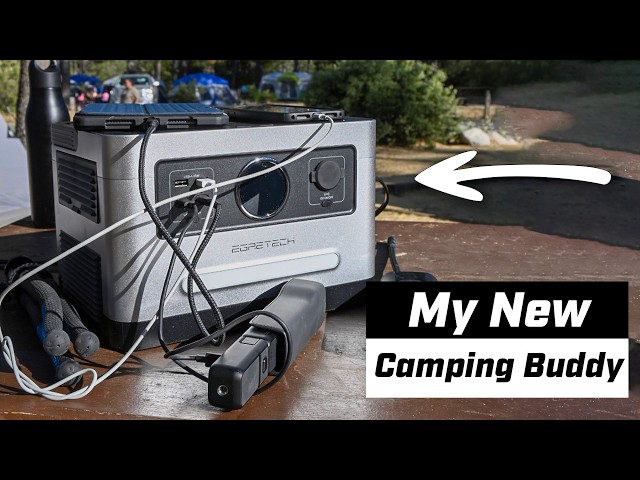 Rechargeable Power Supply For Camping
