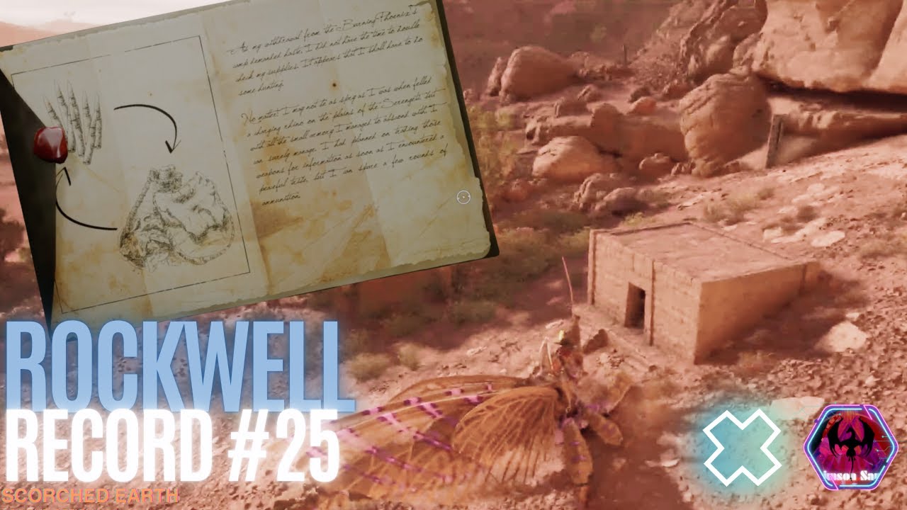 Rockwell Record 25 || Scorched Earth Explorer Note x Ark Survival ...