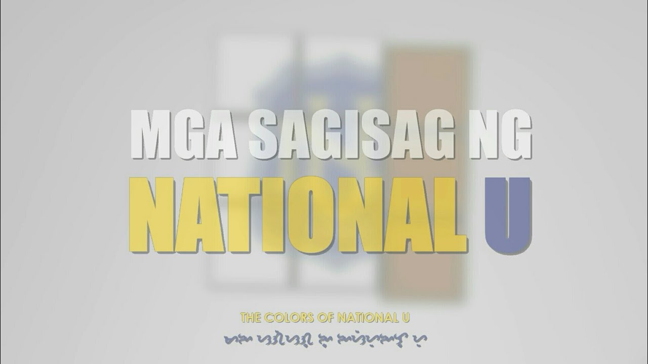 NATIONAL UNIVERSITY HYMN (NU HYMN) — SALIN-AWIT (TAGALOG VERSION ...