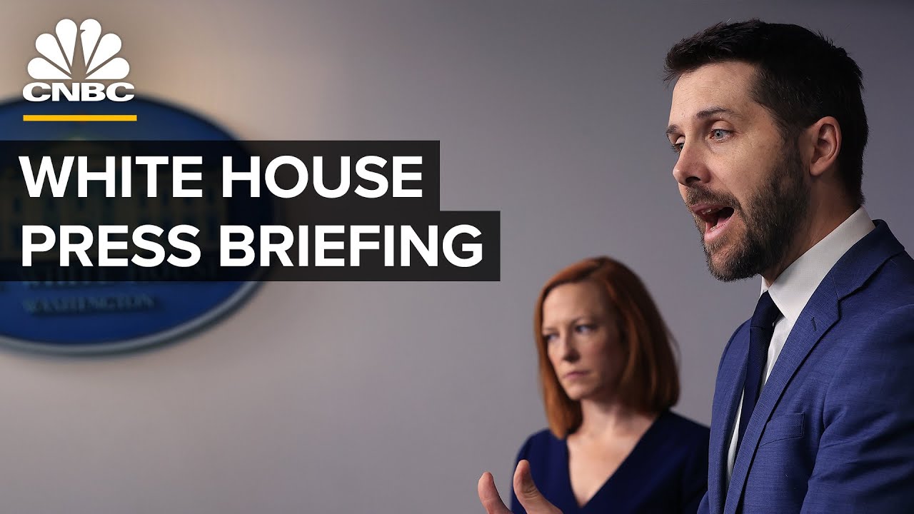 LIVE: White House press sec. Jen Psaki and NEC Director Brian Deese ...