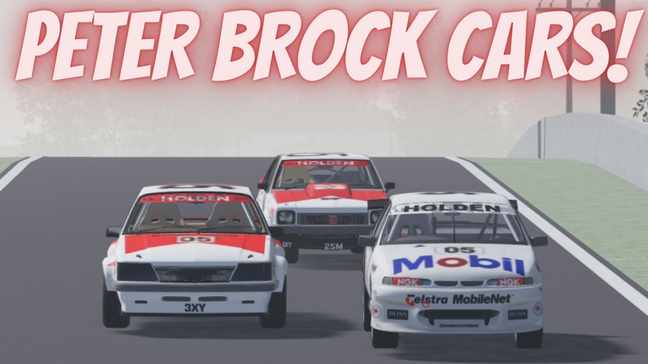 Roblox V8 Supercars added PETER BROCK'S CARS! (125 Robux Gamepass ...