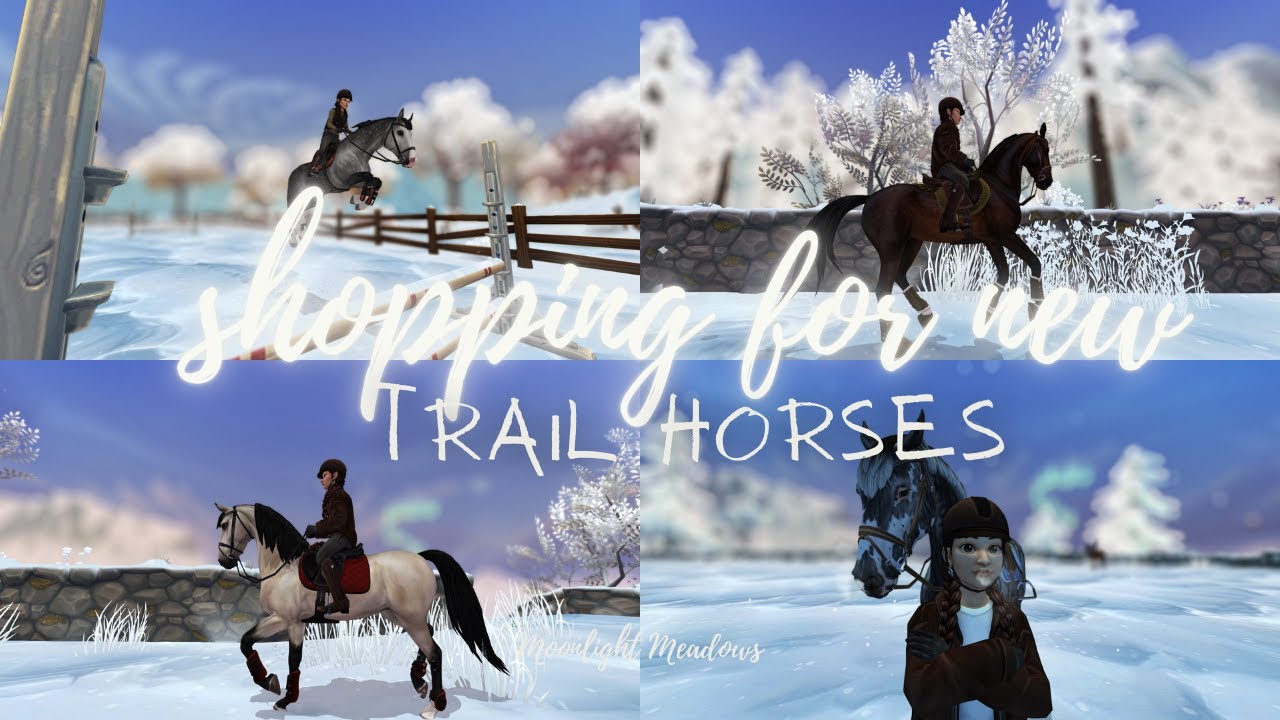 shopping for new trail horses II realistic roleplay star stable online ...