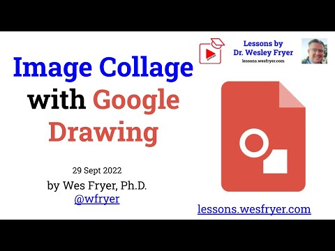 Image Collage with Google Drawing - YouTube