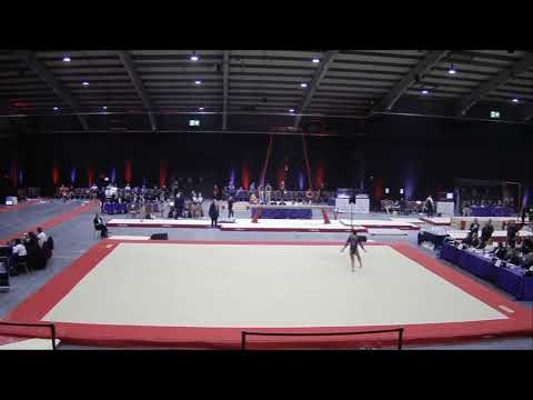 Tilly Wright 🇬🇧 FX QF Great Britain National Championships 11.950 - YouTube