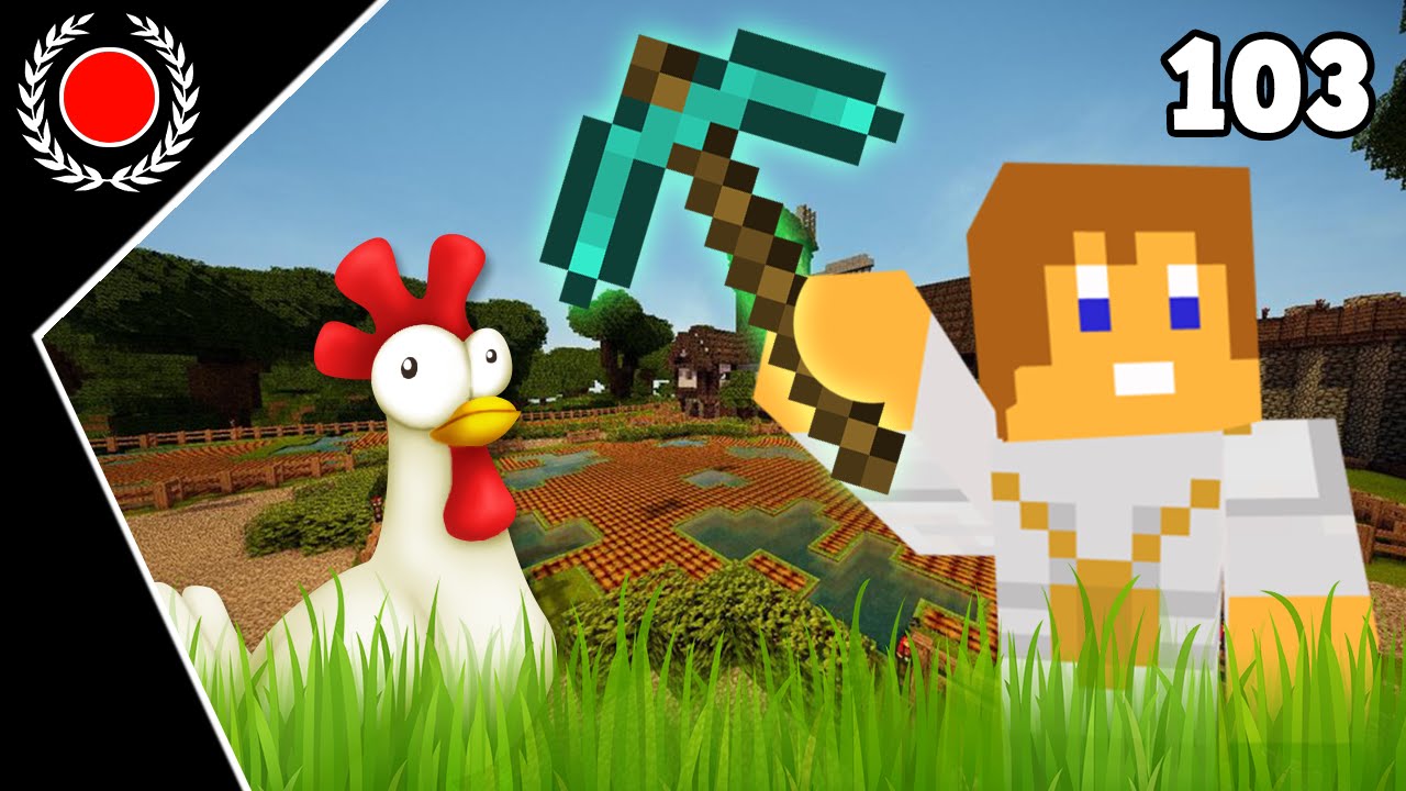 NIEUWE KIPPEN! - MINECRAFT SURVIVAL - Aflevering 103 - YouTube