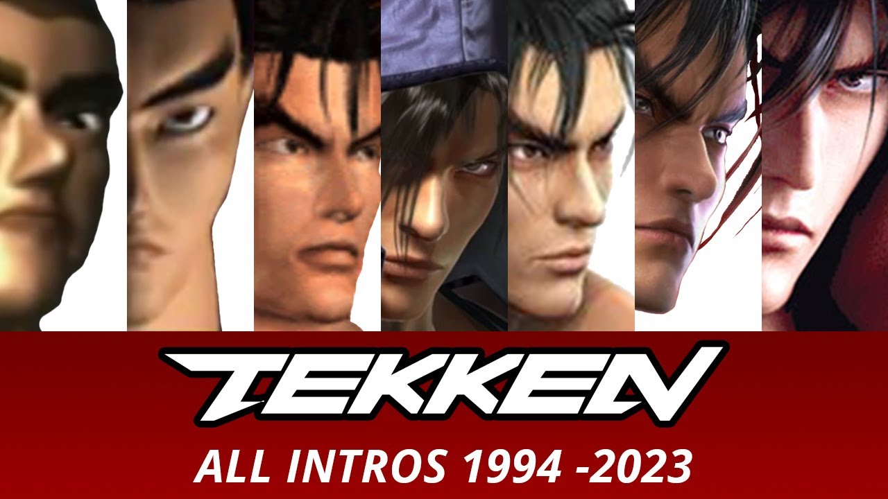 Tekken Intro Evolution Series 1-7 All Opening Cinematics (1994-2023 ...