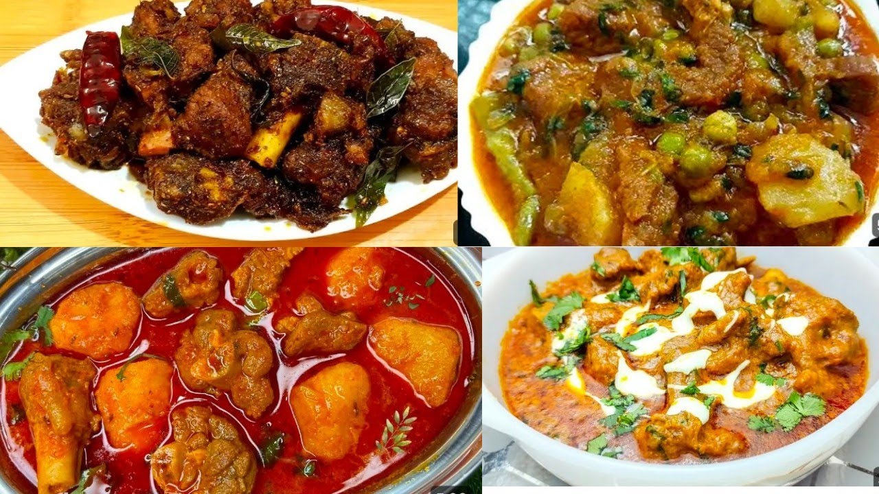 4 Types of Mutton Recipes 😍#bakraeidspecial recipe 😋l Mutton Recipes by ...