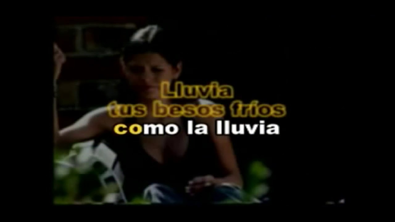 LLuvia - {Tono mas bajo} - KARAOKE - EDDIE SANTIAGO - JOSE DAVAD - YouTube