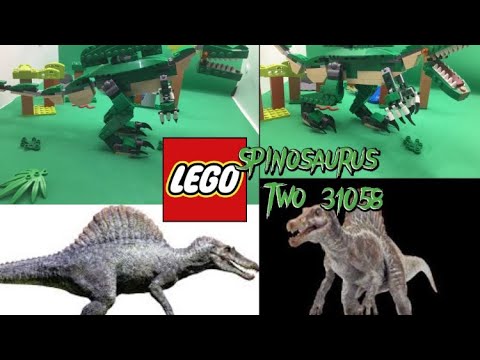 How to build lego alternative build two 31058 spinosaurus jw3 - YouTube