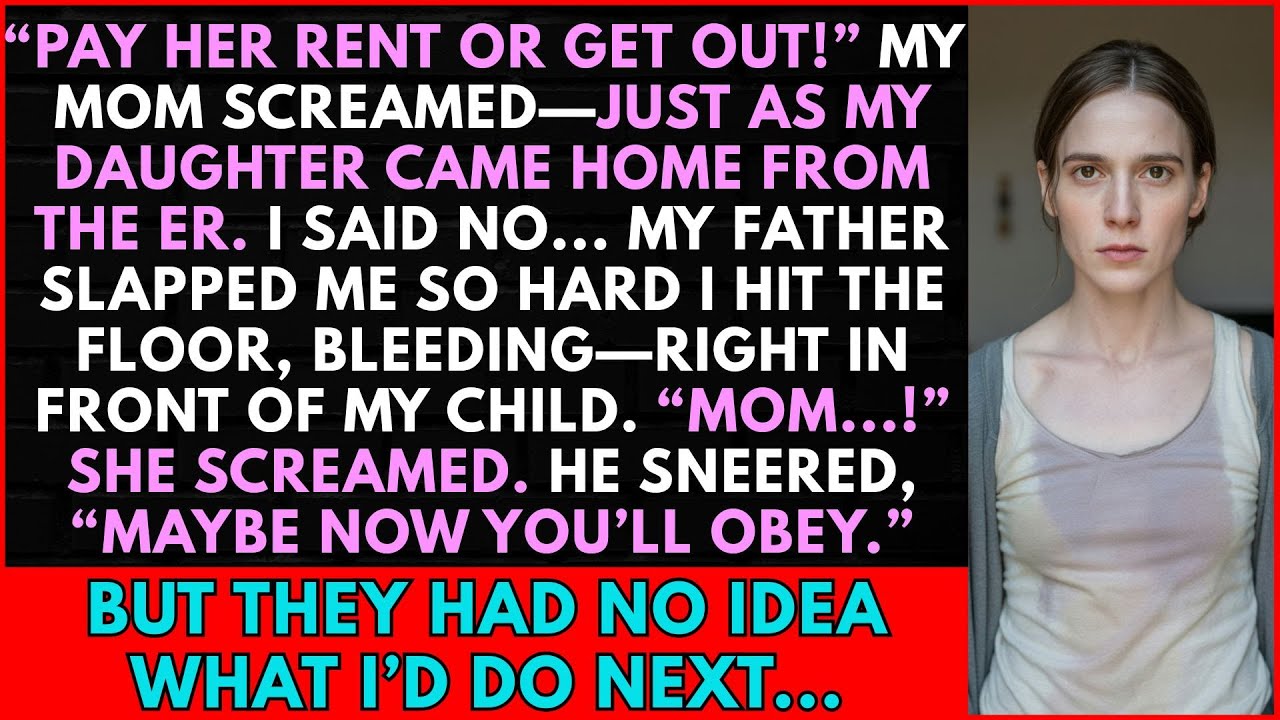 ‘Pay Rent Or Get Out!’ Mom Yelled. Dad Slapped Me Hard—I Hit The Floor ...