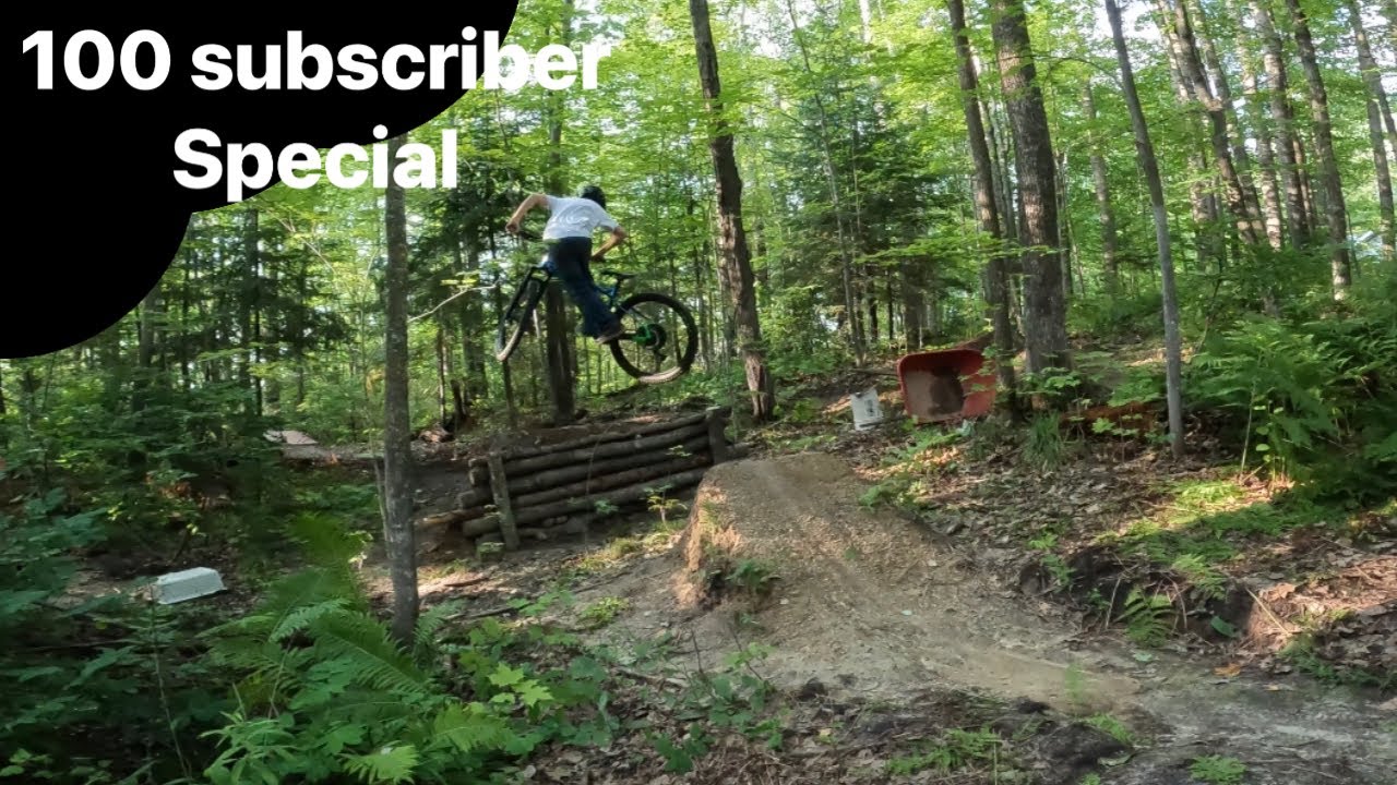 Building a huge gap jump 100 subscribers special - YouTube