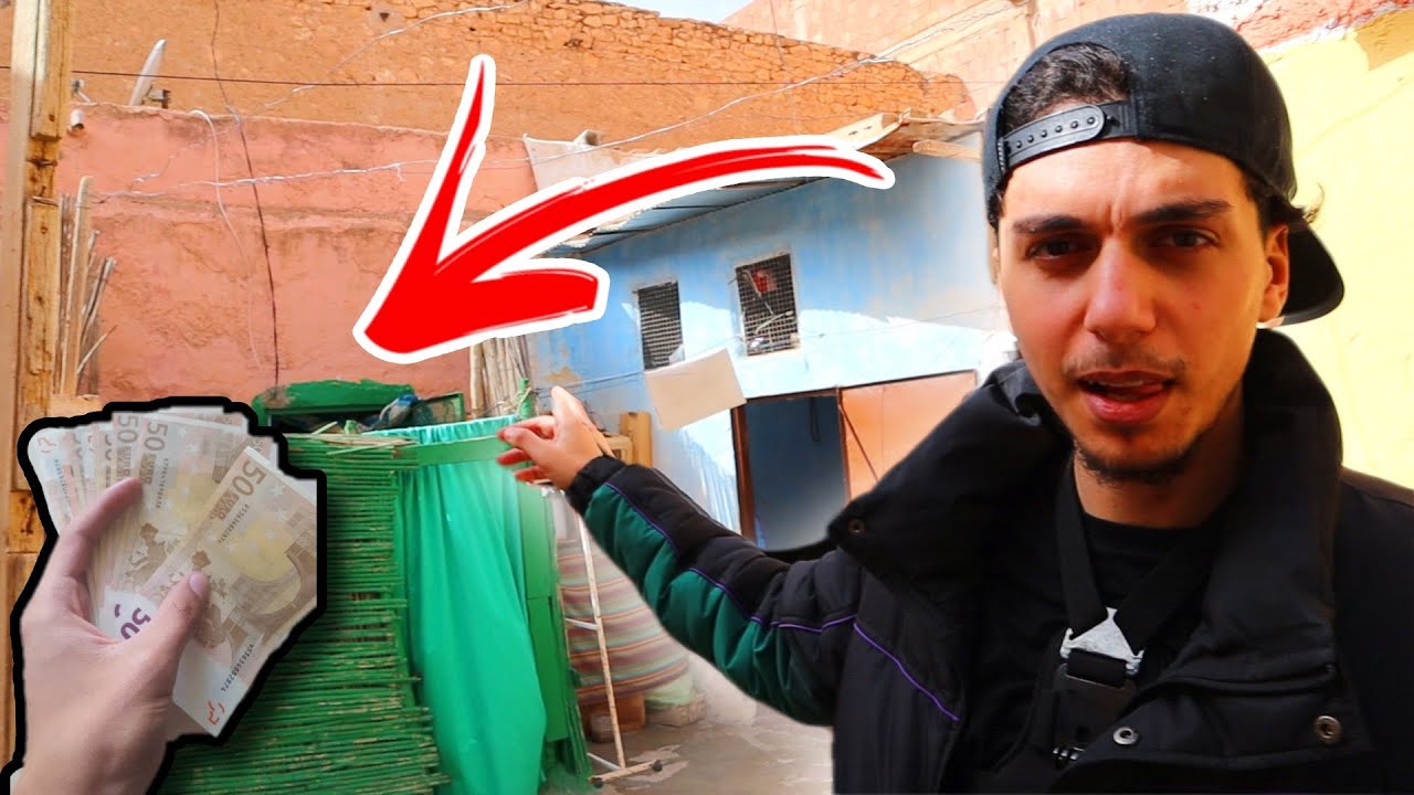 IK Geef GELD Weg In De GHETTO Van Marokko!! - YouTube