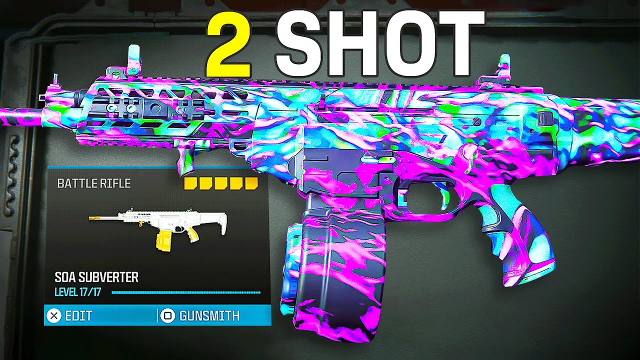 NEW *2 SHOT* GOD GUN in MW3 Season 4! (Best "SOA SUBVERTER" Class Setup ...