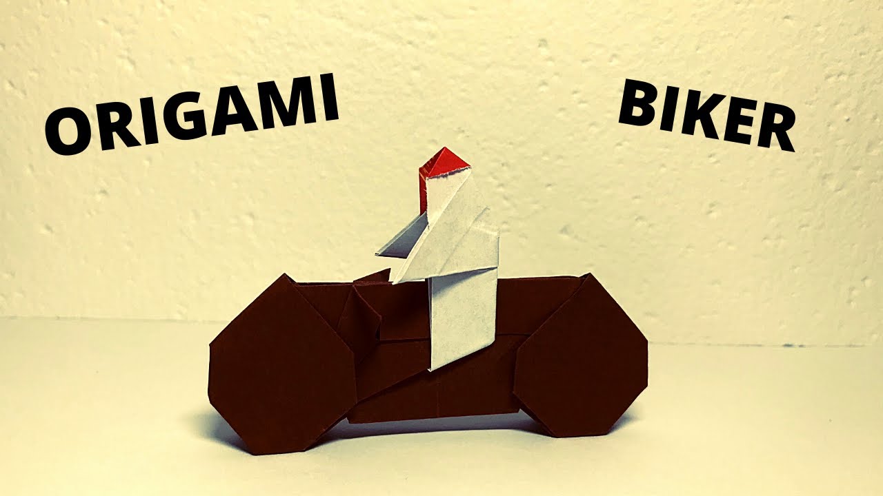 ORIGAMI BIKER (Ladislav Kaňka) - YouTube