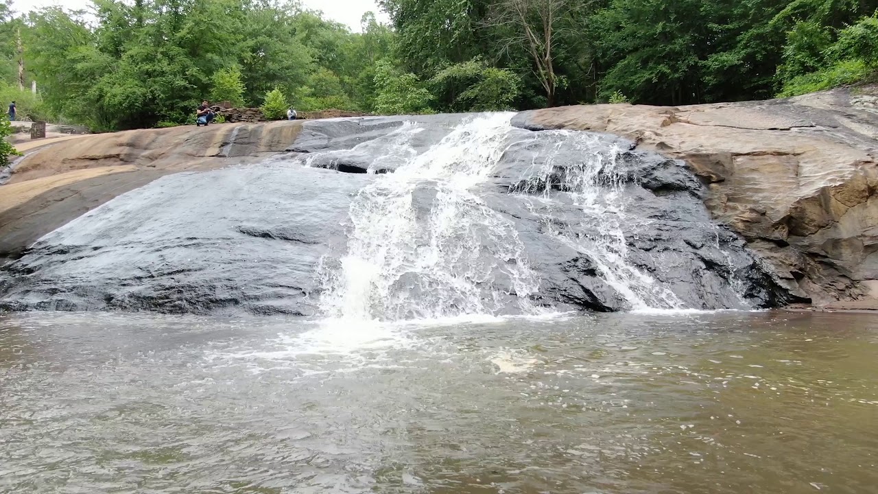 COCHRAN MILL PARK NATURE TRAILS AERIAL - YouTube
