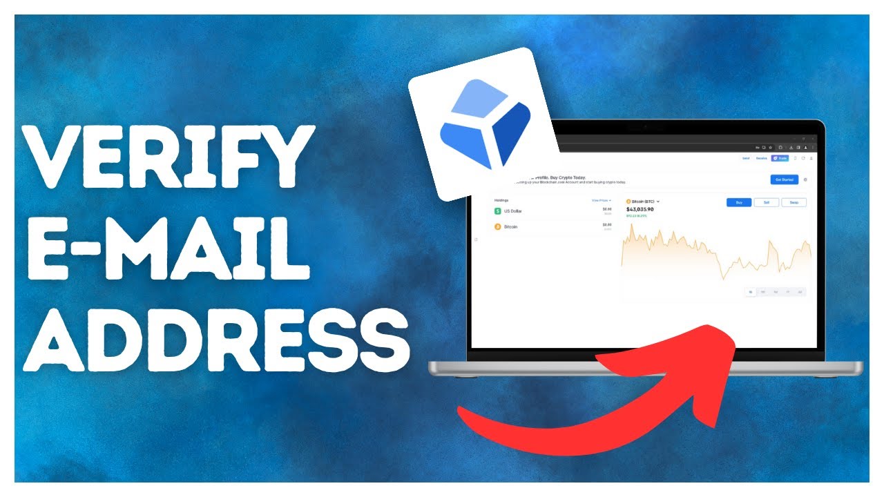 How to verify e-mail address after signing up on Blockchain? - YouTube