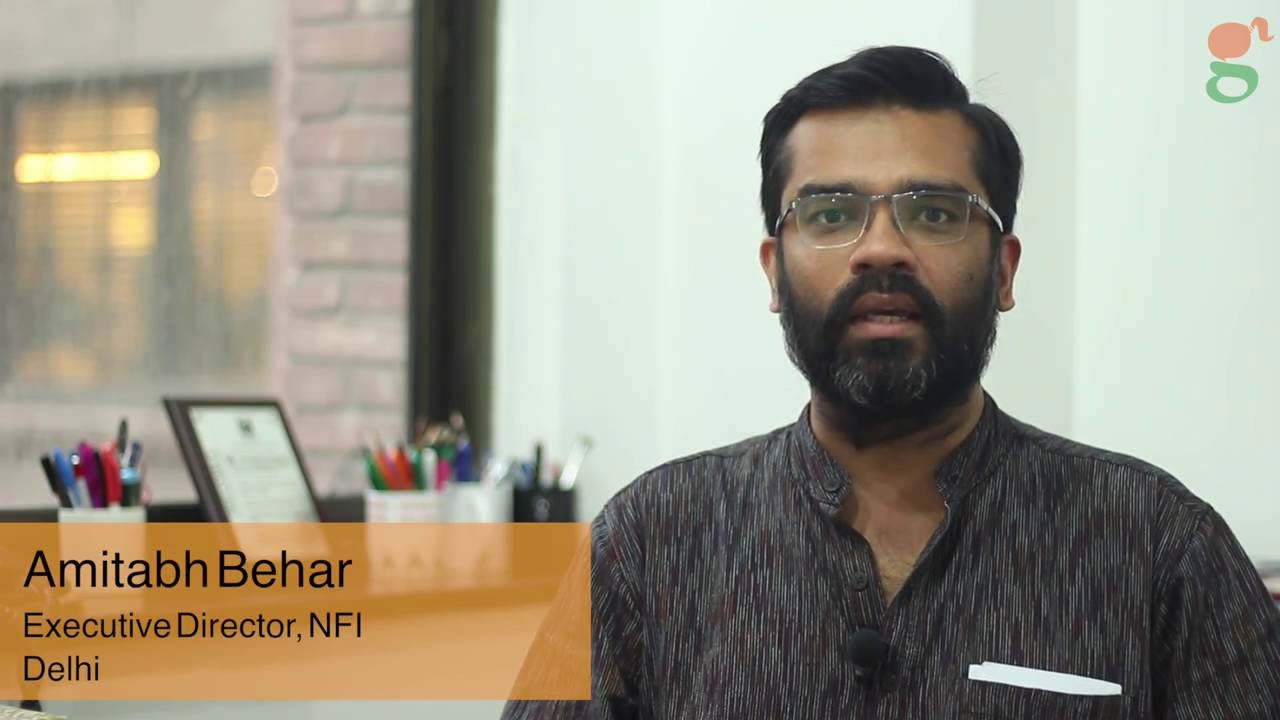 Amitabh Behar from NFI appeals to make Girls count - YouTube