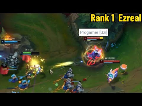 HanQL: Rank 1 Ezreal Found UZI in KR Challenger!