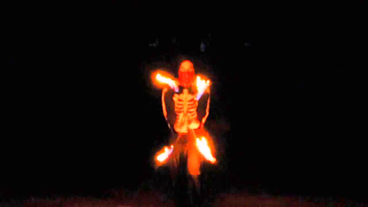 Fire s-staves. - YouTube
