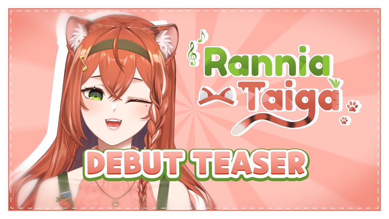 DEBUT PV 】Rannia Taiga 🐯🥕 | Vsinger 🎵【 Vtuber Indonesia 】 - YouTube