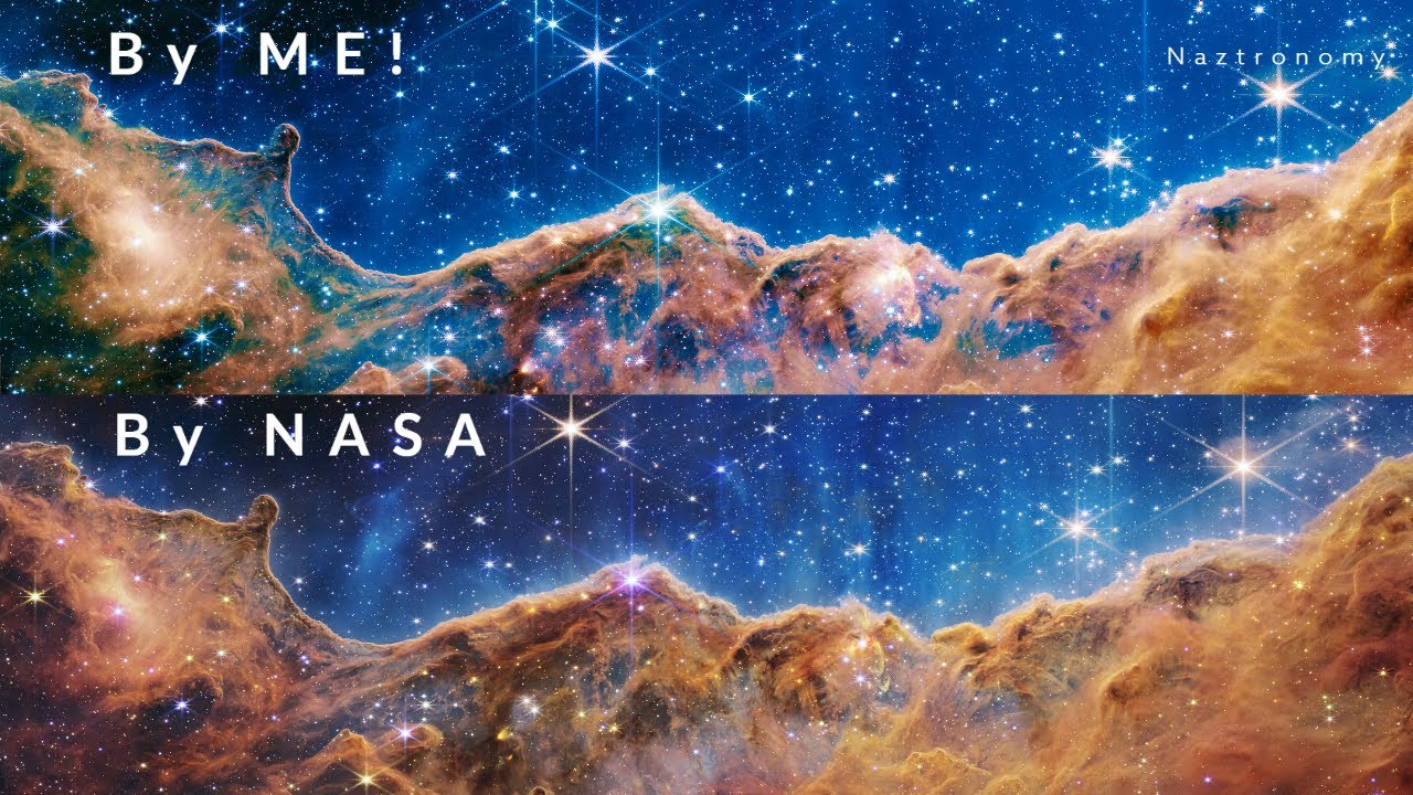 JWST: I Downloaded and processed the Cosmic Cliffs with Astro Pixel ...