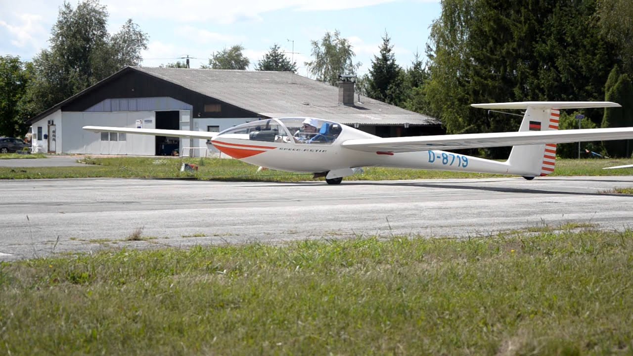 Speed Astir start - YouTube