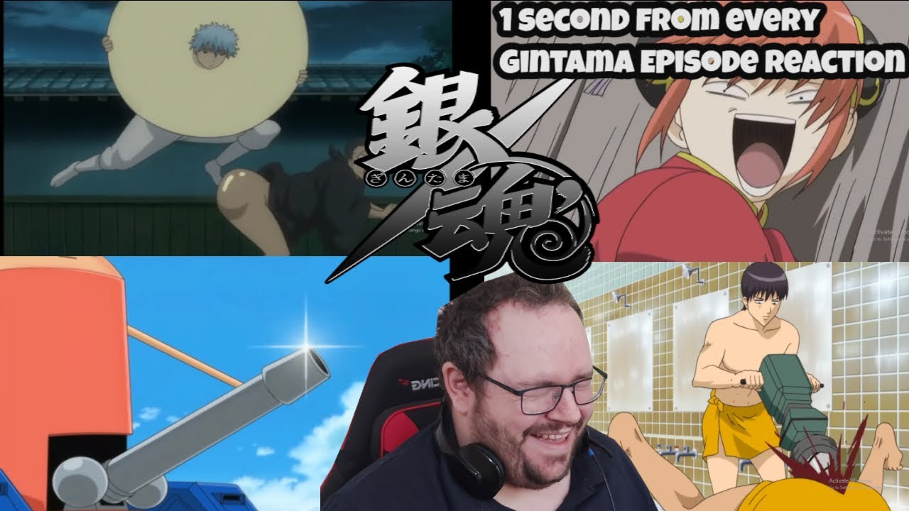 1 second from every gintama episode Reaction / This is hilarious ...