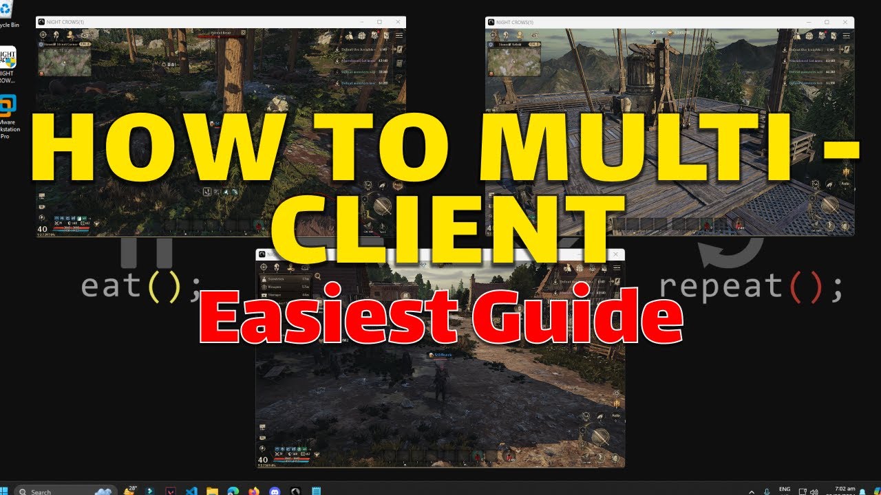 Night Crow Multi Client Tips and Trick - Easiest Guide - YouTube