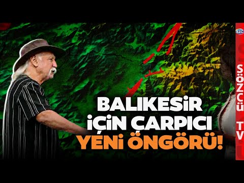 Balıkesir Sındırgı'da 3. Büyük Bir Deprem Olur mu? Şener Üşümezsoy Haritada Anlattı!
