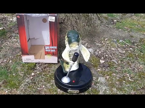 Big Mouth Billy Bass Superstar (Stayin' Alive) Singing Fish - YouTube