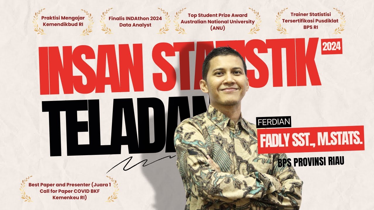 INSAN STATISTIK TELADAN | FERDIAN FADLY | BPS PROVINSI RIAU - YouTube