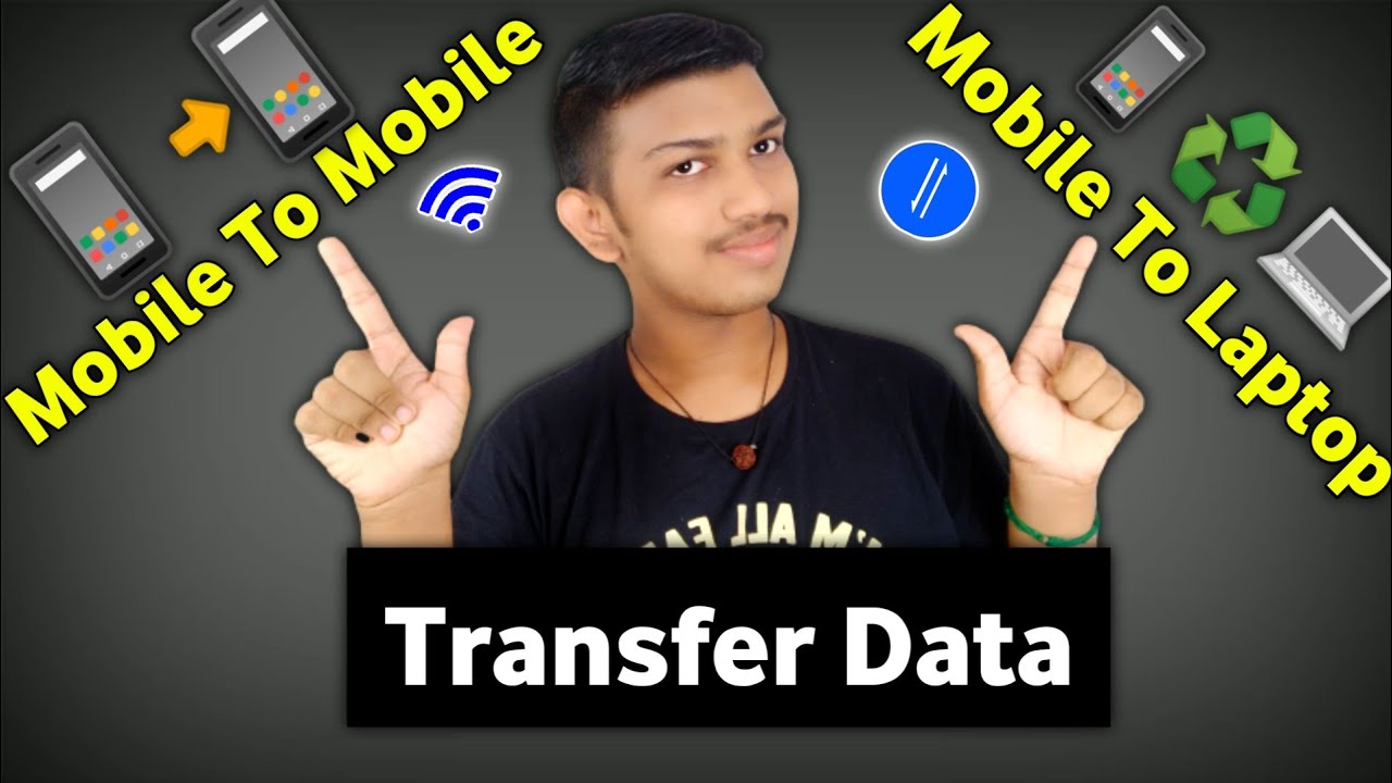 Best Data Transfer For Mobile | Laptop | PC | How to Transfer Files ...