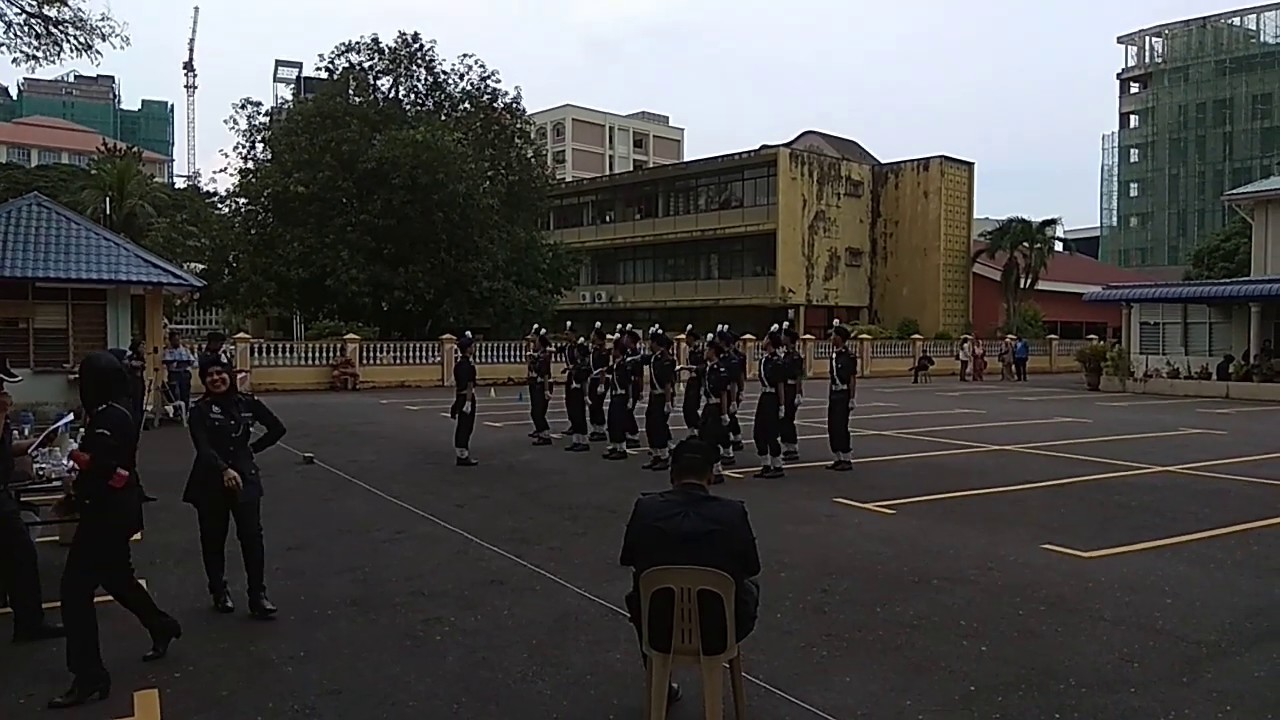 Chung Ling Private High School's Cadet Police Formation Marching 2019 ...