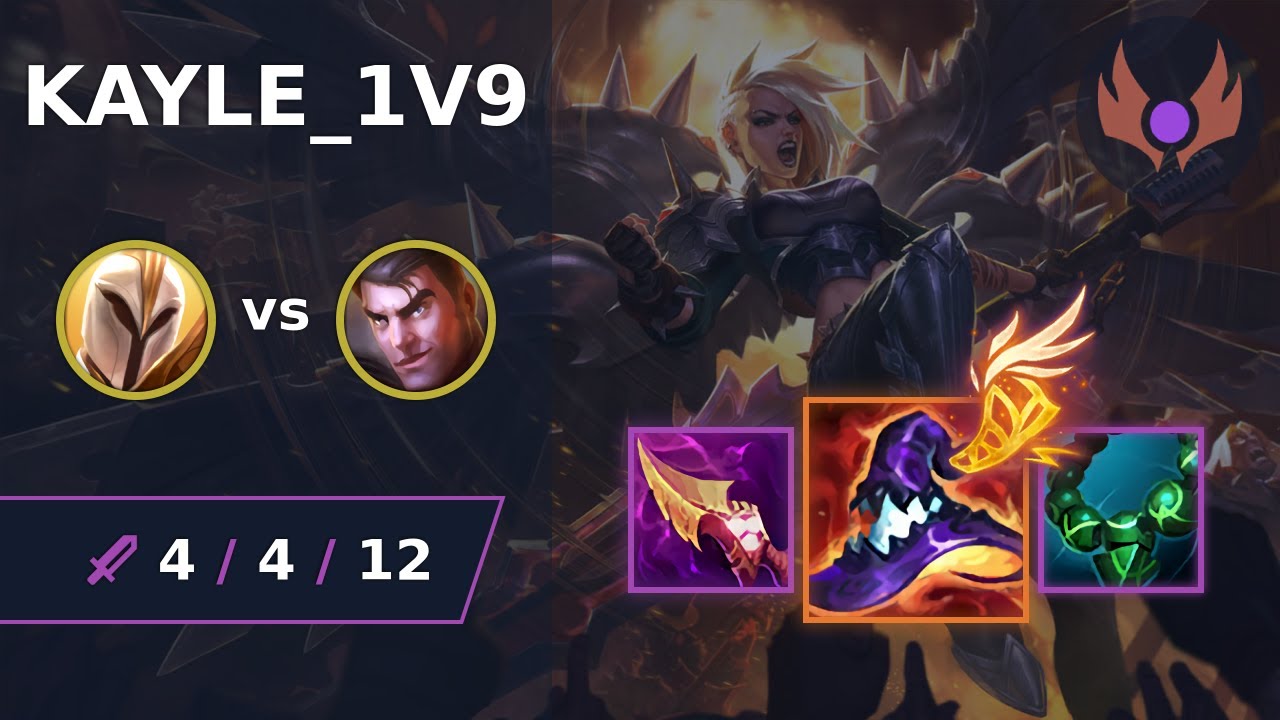 [ kayle_1v9 ] Kayle TOP vs Jayce | EUW MASTER | LOL Season 2024 - YouTube