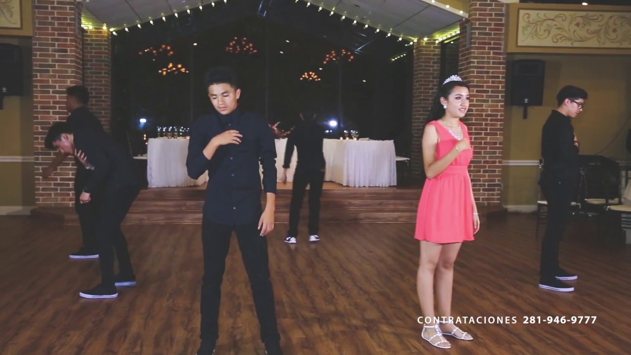 Eva Quinceanera Surprise Dance Houston Chambelanes and Choreographies ...