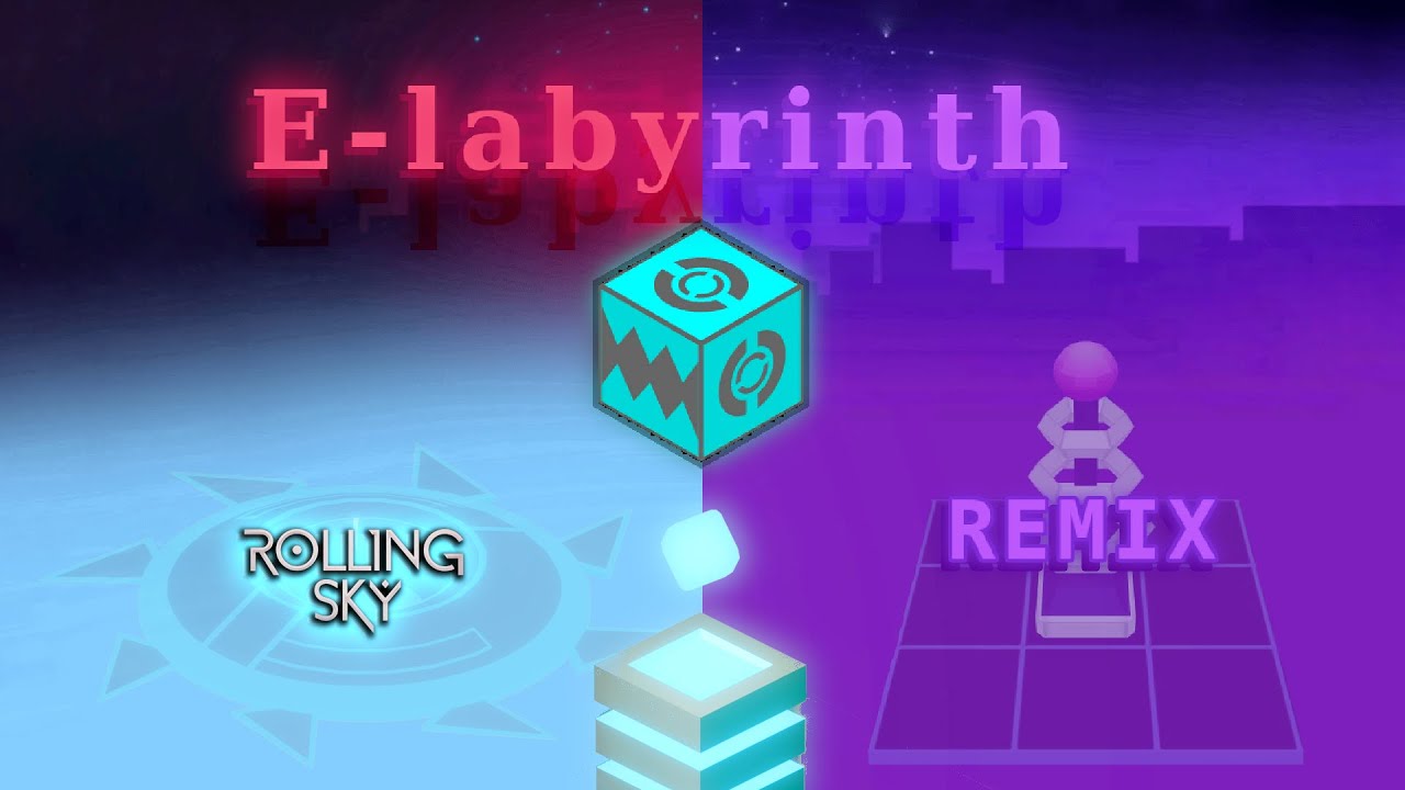 Rolling Sky REMIX - E-labyrinth (Level 9) - YouTube