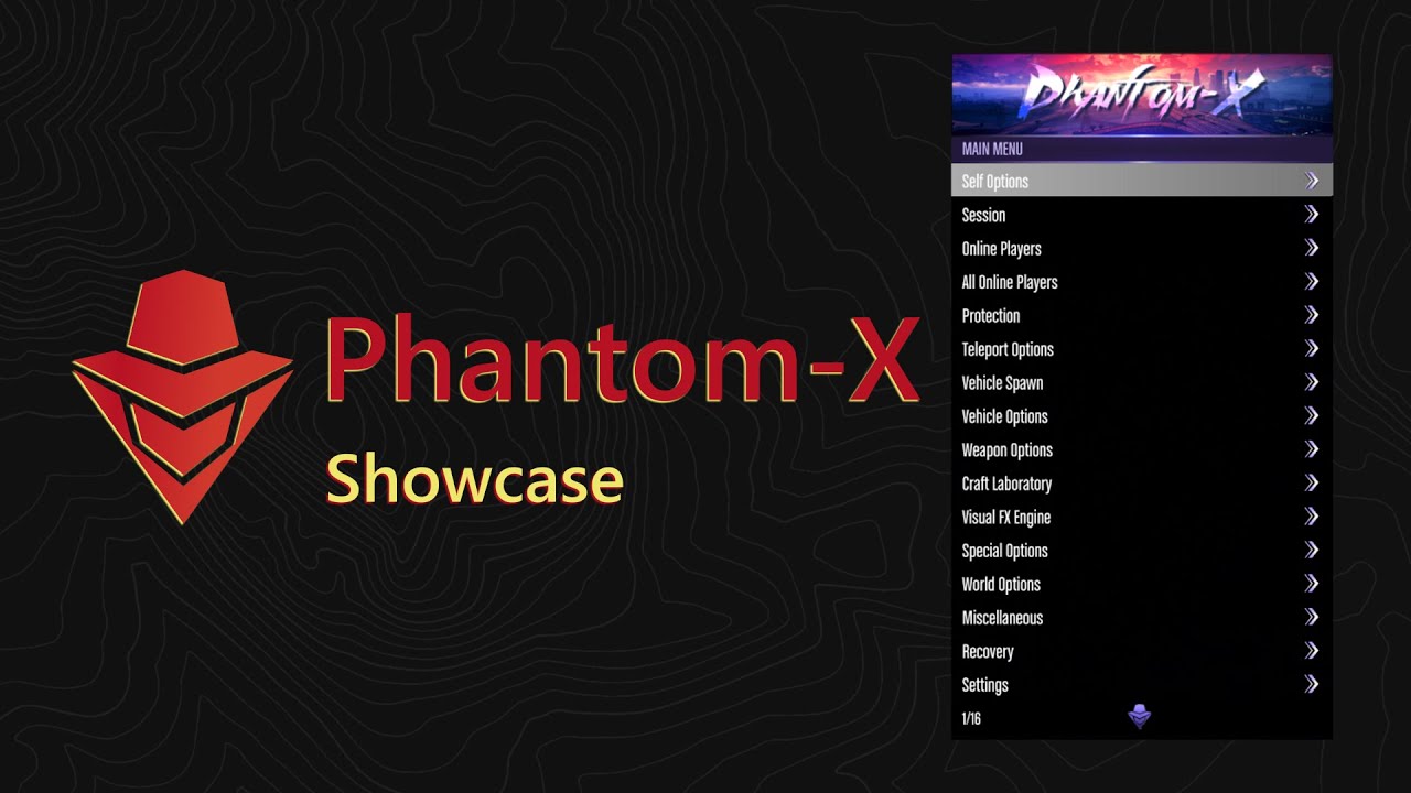 Phantom-X Mod Menu (Showcase) - 1.64 [UPDATED] - YouTube