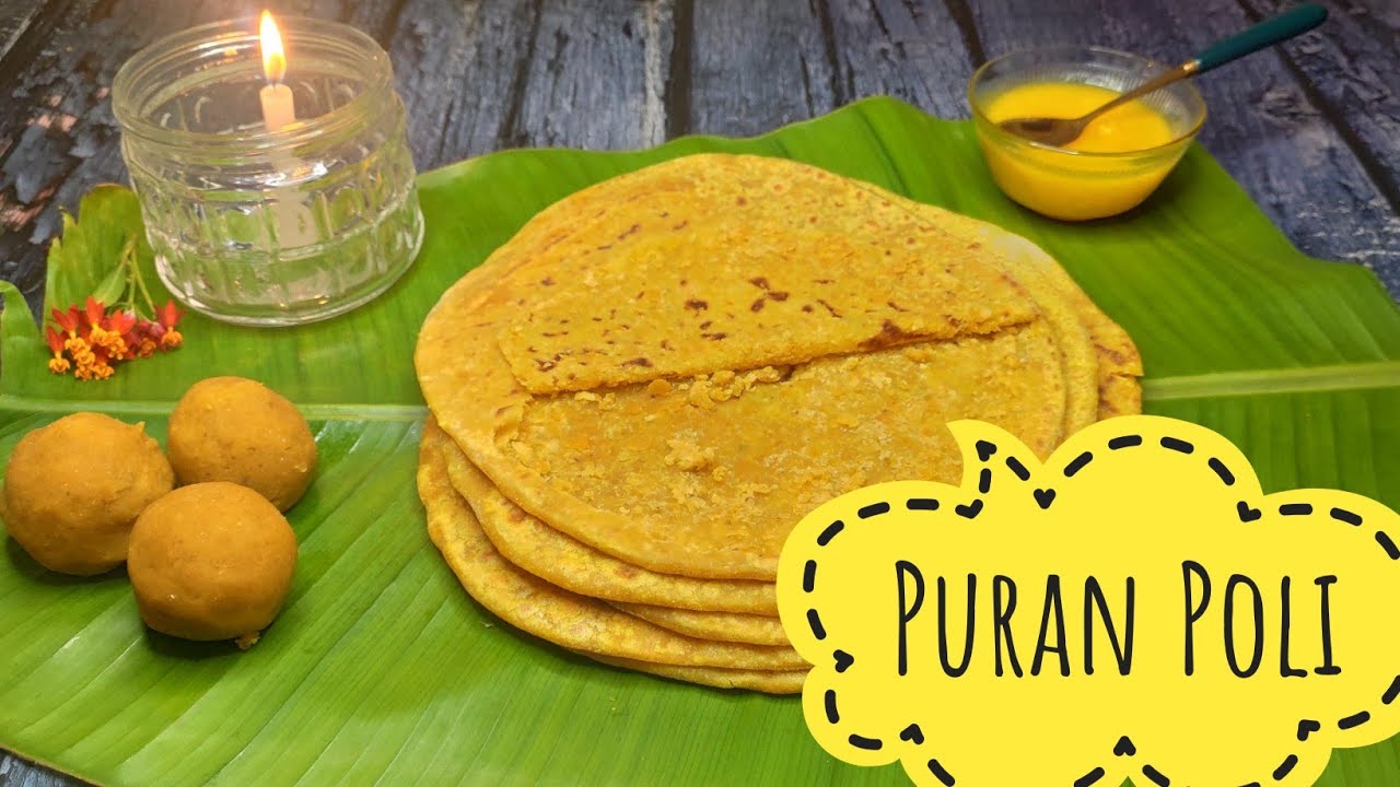 Sweet Boli Recipe | Puran Poli | പൂരൺ പോളി | Obbattu | Pepper Corns ...